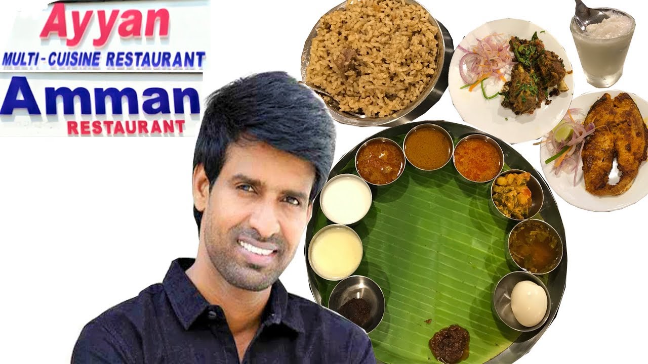 Actor Soori's Restaurant @ Madurai - Ayyan & Amman Restaurant. Serving ...